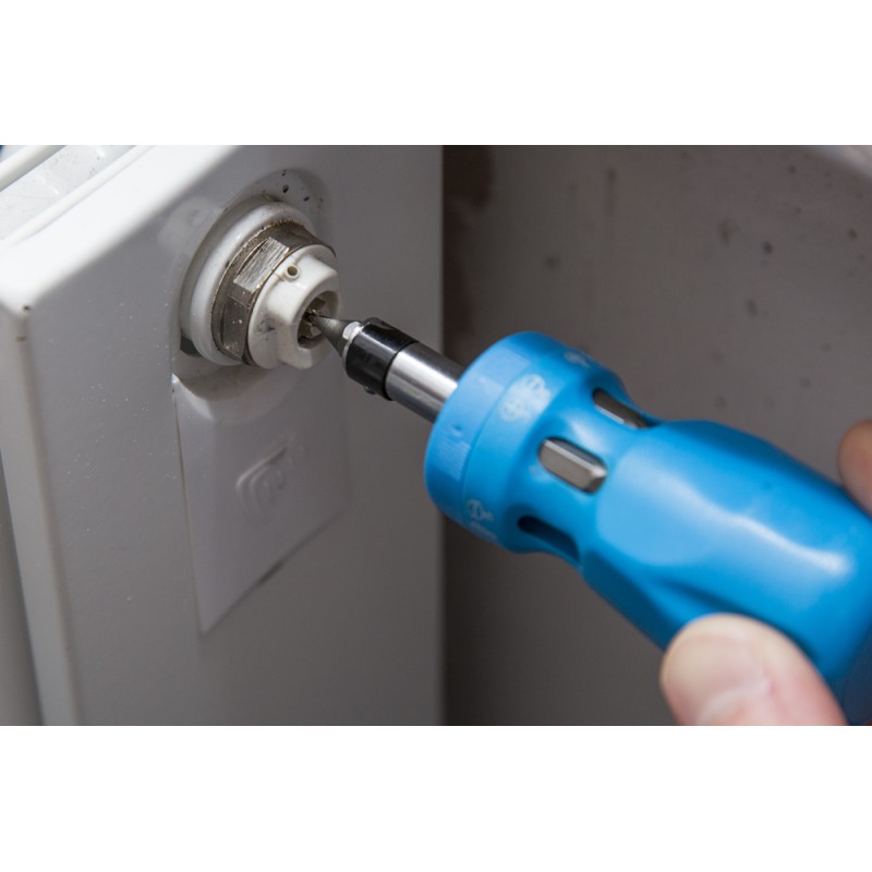 Blue Spot Tools 12 in 1 Stubby Reversible Ratchet Screwdriver 12004 ...