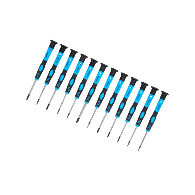 Blue Spot Tools Precision Screwdriver 12 Piece Set 12625 Bluespot ...