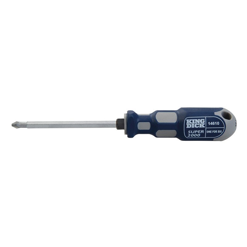 King Dick 100mm 6 in 1 Multi Fit Cross Tip Screwdriver 14610 | Sealants ...
