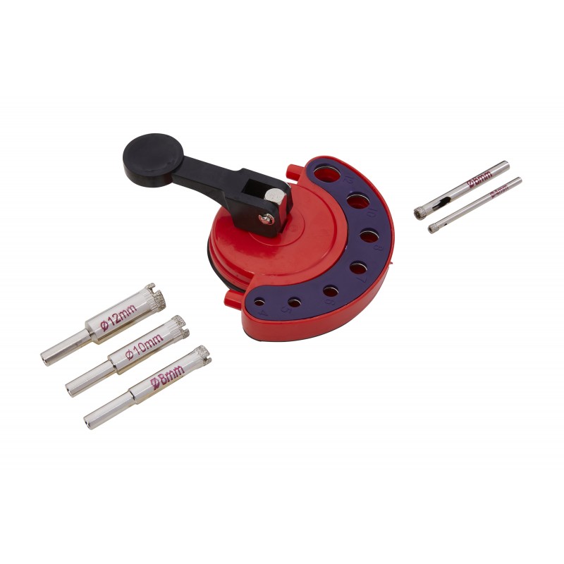 Blue Spot Tools Diamond Core Drill And Suction Jig 6pc Set 19520 ...
