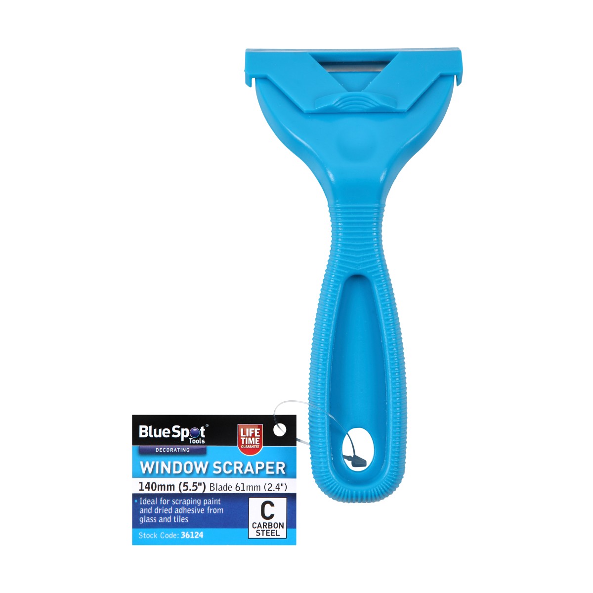 Blue Spot Tools Window Glass Scraper Cleaner inc Blade Guard 36124 ...