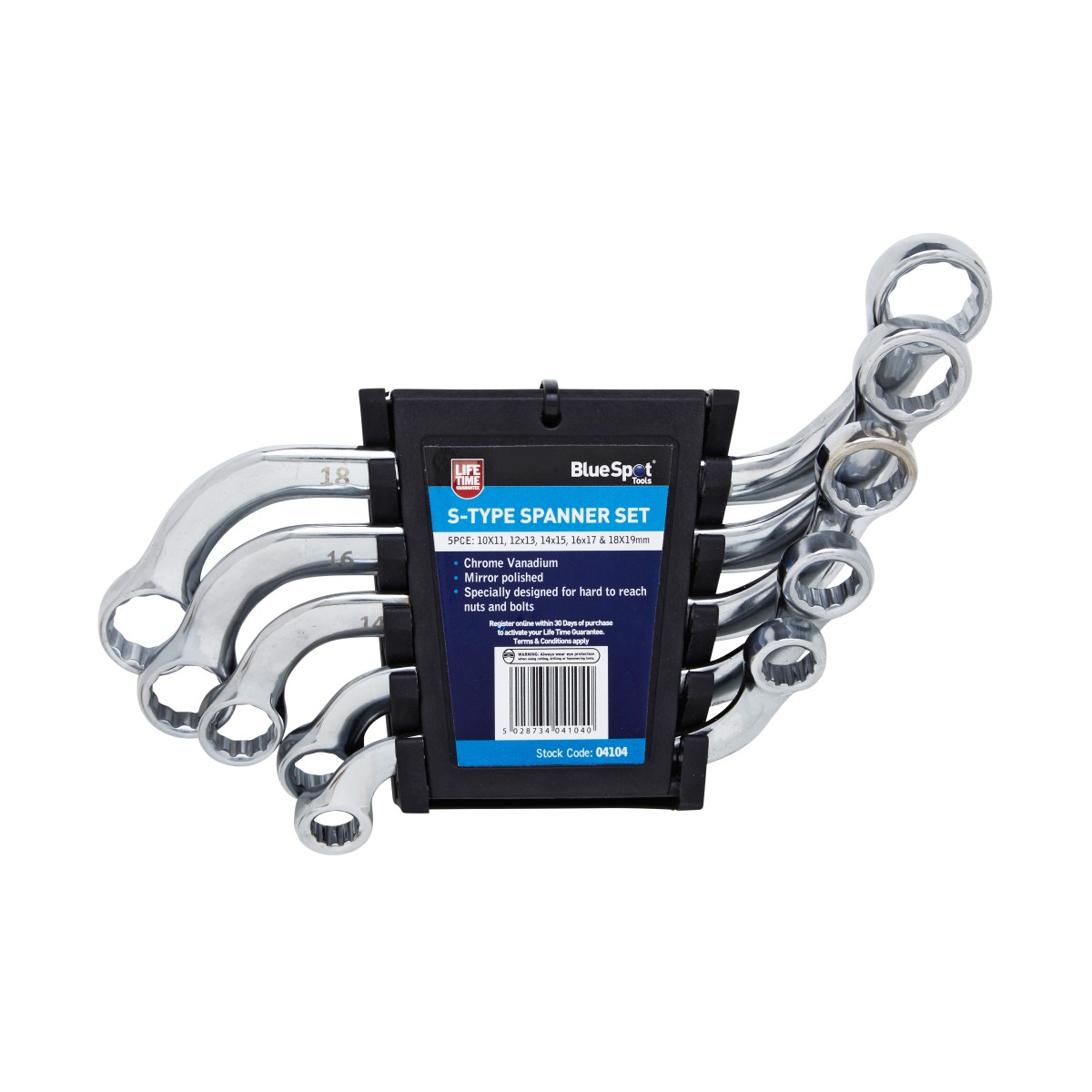 Blue Spot Tools Metric Obstruction Access S Spanner Set 04104 Bluespot ...