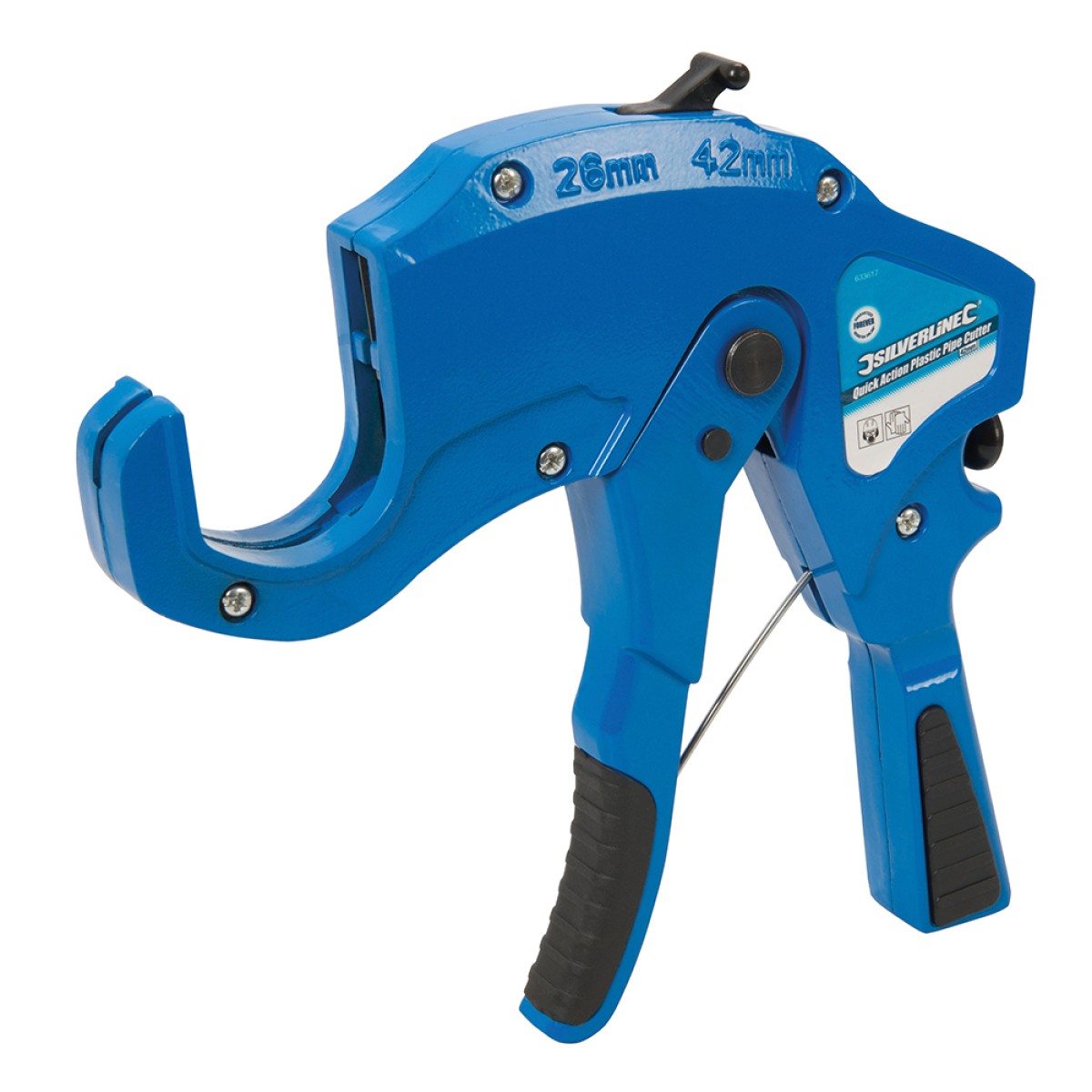 Silverline Quick Action Plastic Pipe Cutter 42mm 633617| Sealants and ...