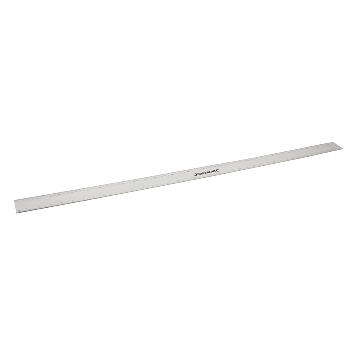Silverline Aluminium Measuring Straight Edge Ruler 1000mm 731003 ...