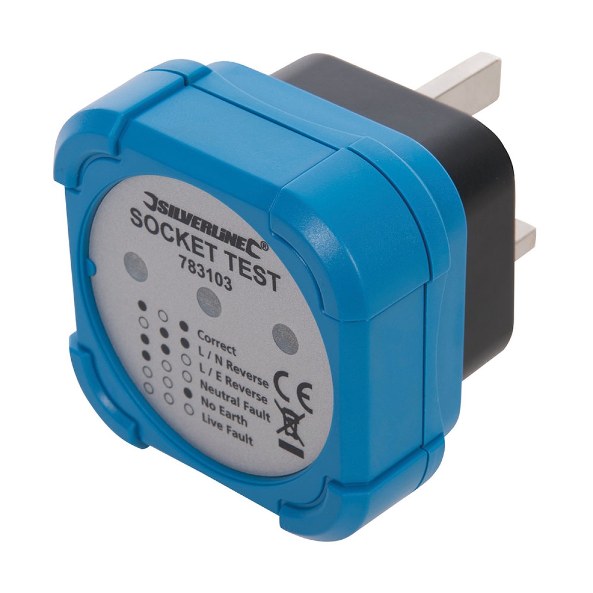 Silverline Electric Mains 240 Volt Socket Tester 13A amp UK 783103 ...