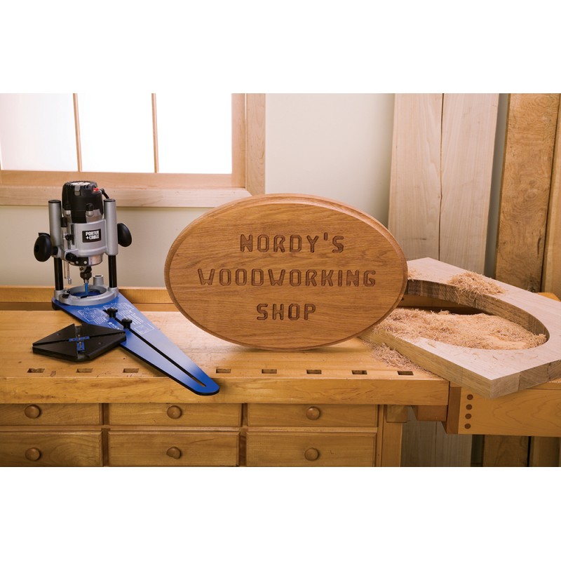 Rockler Ellipse and Circle Simple Adjustable Router Jig 814797 ...