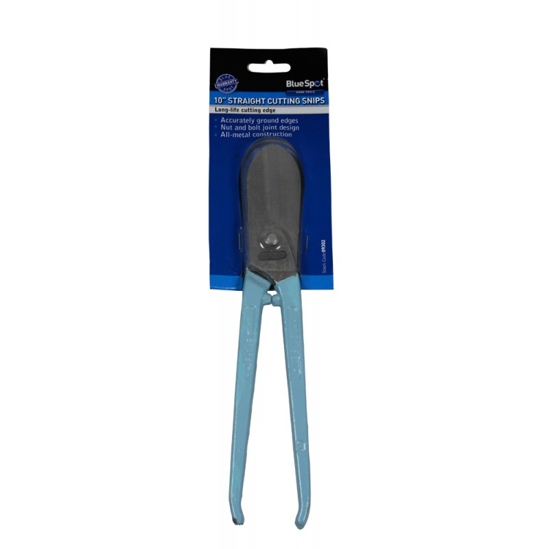 Blue Spot Tools Straight Cutting Snips 250mm 10 Inch 09302 Bluespot ...