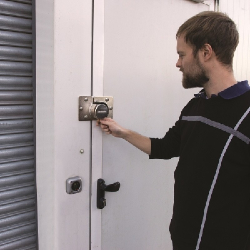 Silverline 2kg Heavy Duty Van and Metal Door Security Lock 633786 ...