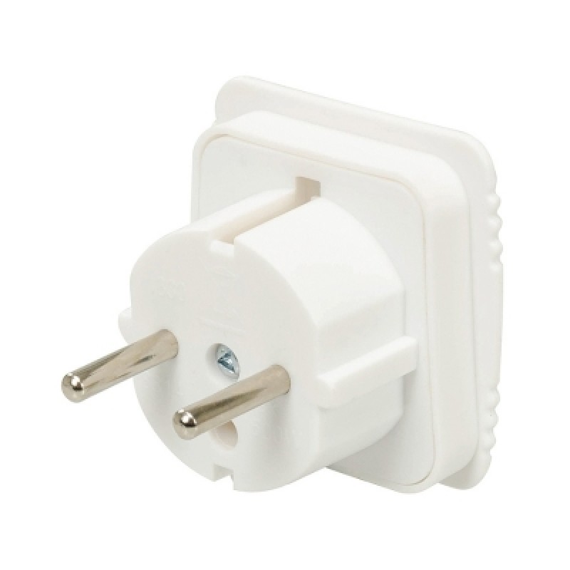 Power Master Wall Plug Mains Travel Adaptor Uk EU Electric Socket ...