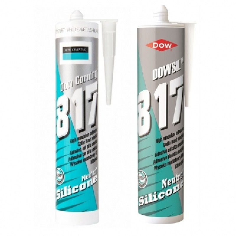 Dow Corning Dowsil 817 Mirror Adhesive Sealant White 310ml | Sealants ...