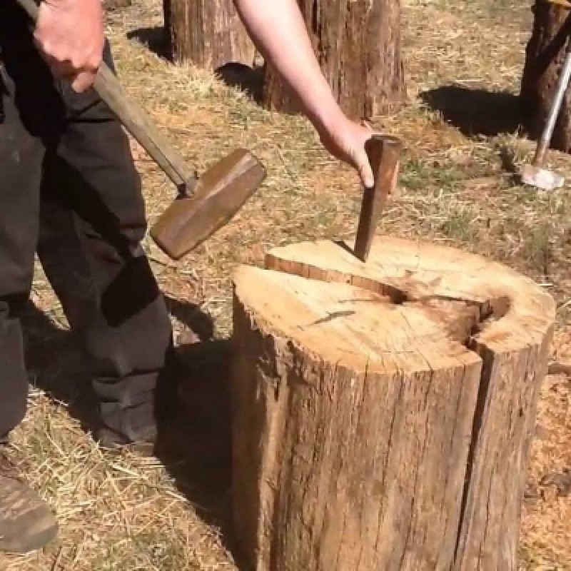 Silverline Log Splitting Metal Hammer Wedge 2.7kg 6lb 868729 | Sealants ...