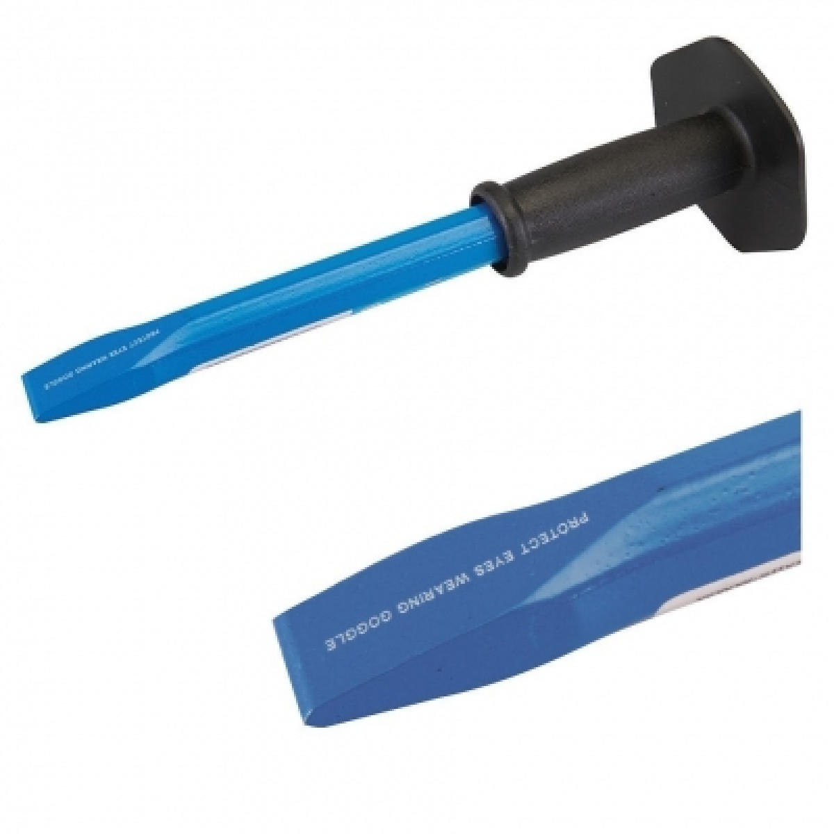 Silverline Masonry 19mm x 250mm Cold Chisel Hand Guard Bolster PC48 ...