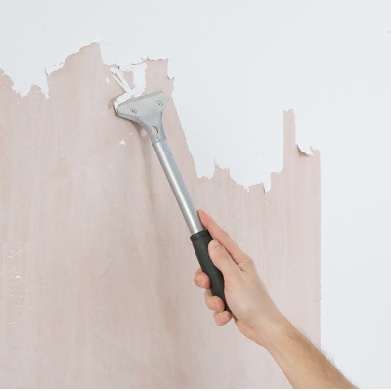 Silverline CB35 4 inch 100mm Sharp Blade Long Handled Scraper ...