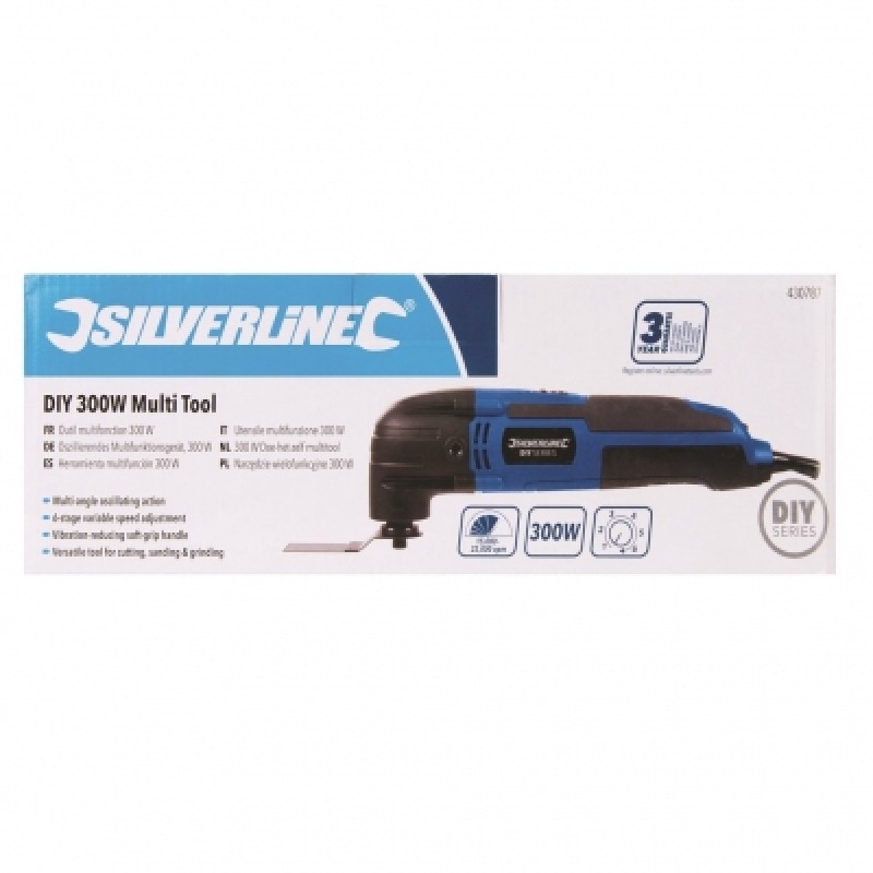 Silverline Multi Function Electric Multi Tool 300W 430787 | Sealants ...