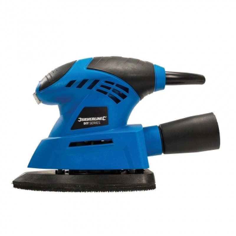 Silverline 140mm Detail Palm Mouse Sander 421042 | Sealants and Tools ...