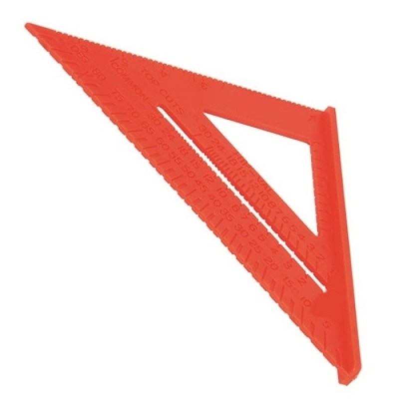 Silverline HD Hi-Vis Plastic Roofing Carpenters Square 734000 ...
