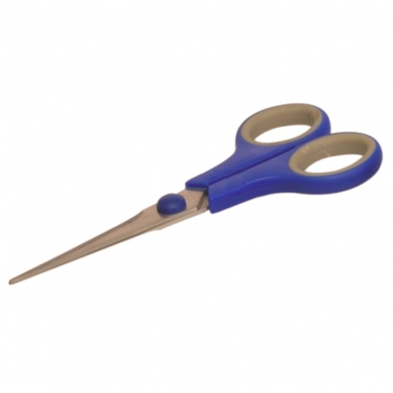 General Use Pointed Scissors Comfortable Grip Handles 160mm | Sealants ...
