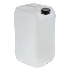 25 Litre Plastic Water Storage Container Drum Black Can Liquid ...
