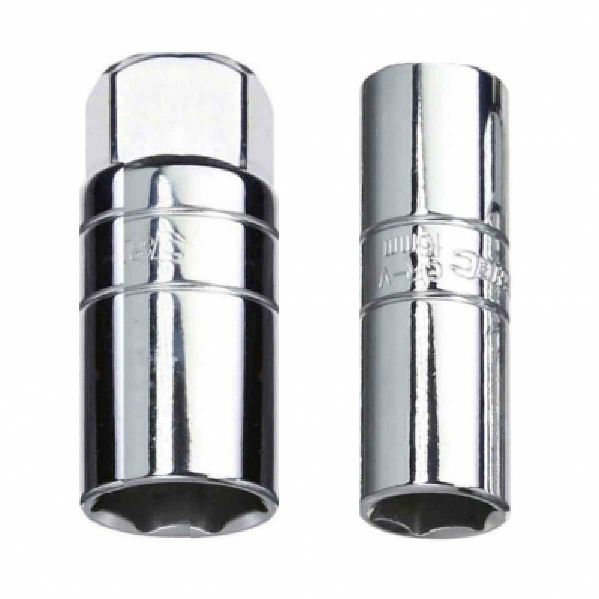 Silverline Deep Spark Plug Socket Set 16mm and 21mm 1/2 inch 793760 ...