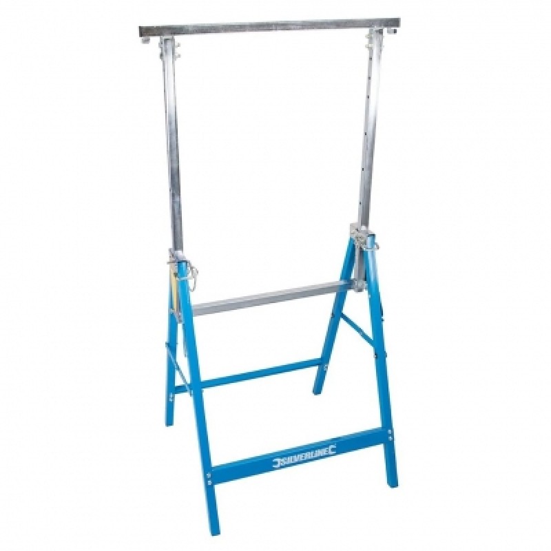 Silverline Adjustable Work Trestle Heavy Duty Staging Platform 226168 ...