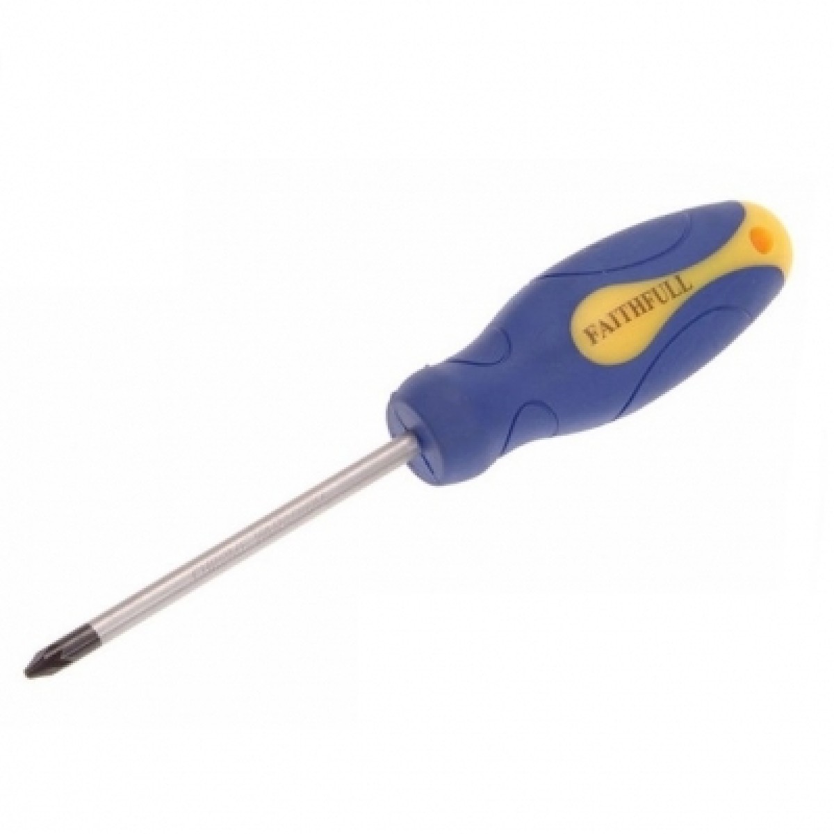 Faithfull Soft-Grip Pozi Drive Screwdriver PZ2 100mm FAISDPZ2 ...