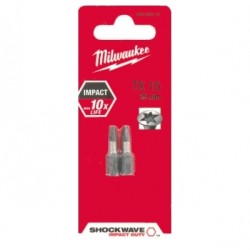 Milwaukee Shockwave Screwdriver Bits | Sealants and Tools Direct