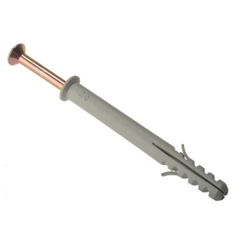 Forgefix Plug Screw Frame Fixing M8 x 100mm Pack of 10 10FF8100 ...