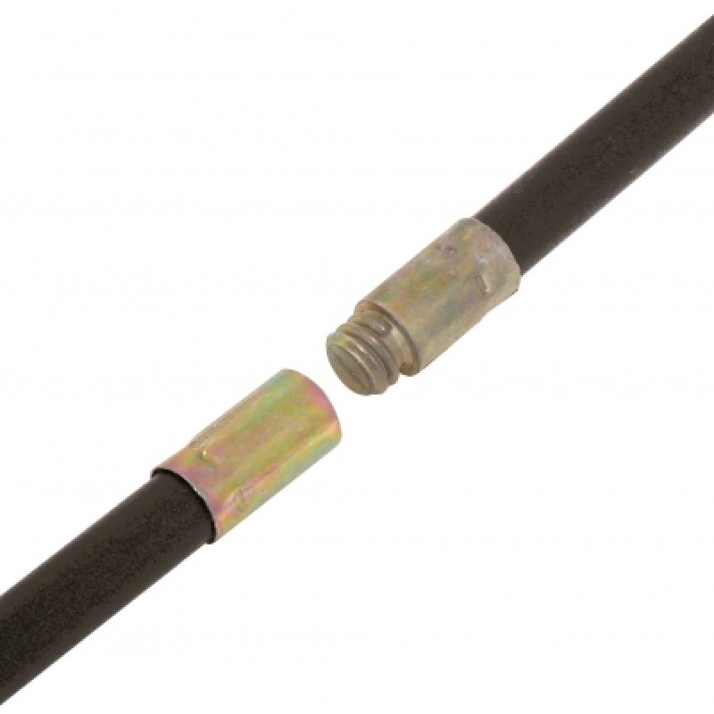 Silverline Plumbers Drain Flue Rod 10m Cleaning Clearing Set 868720 ...