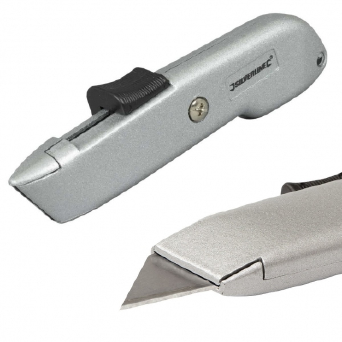 Silverline CT11 Auto Safety Knife Automatic Retractable Stanley Knife ...