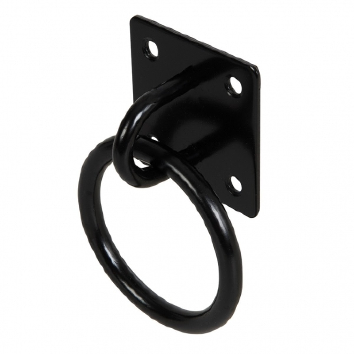 Fixman Chain Wall Anchor Plate Ring Black 784993| Sealants and Tools Direct