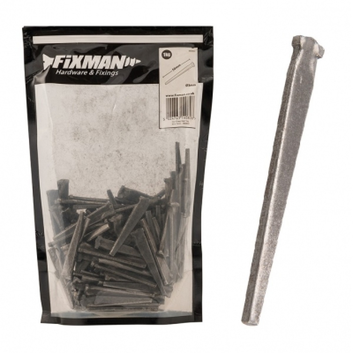 Fixman Cut Clasp Timber and Floor Board Fixing Nail 50mm 1kg 980602 ...