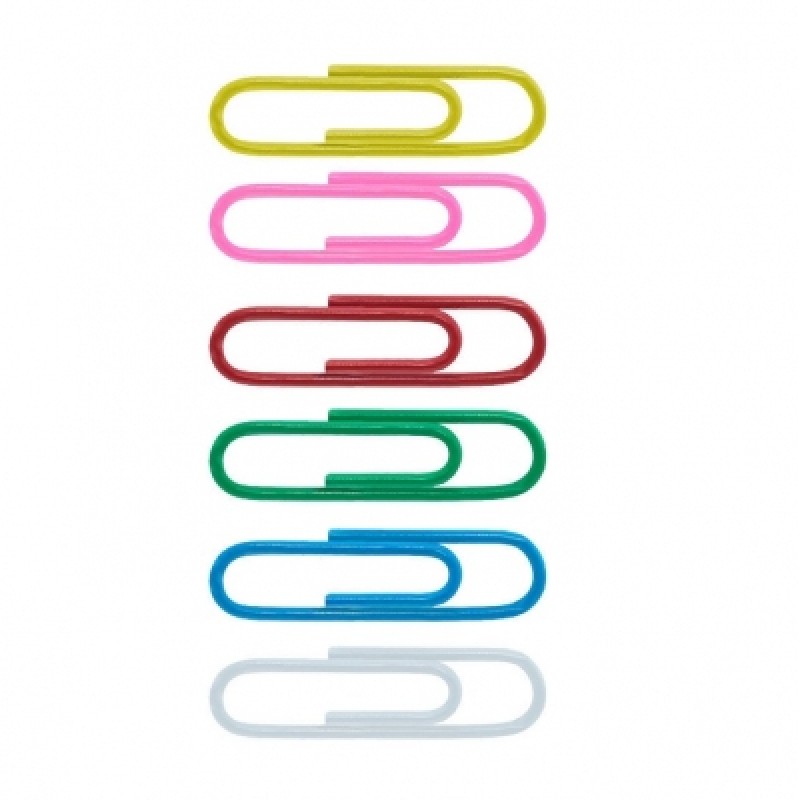 U-Clip Mixed Colour Paper Clips 200 Pack P2348 | Sealants and Tools Direct