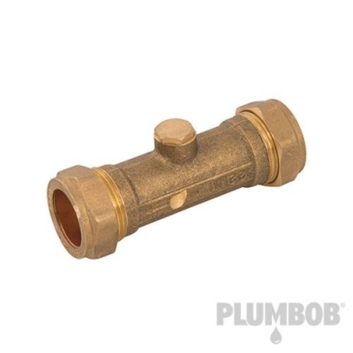 Plumbob Double Check Valve 22mm Pipe Compression Fitting 644493 ...