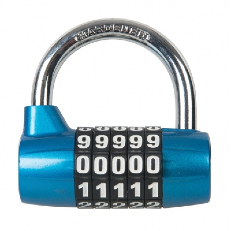 Silverline 5 Digit Security Combination Padlock 425105 | Sealants and ...