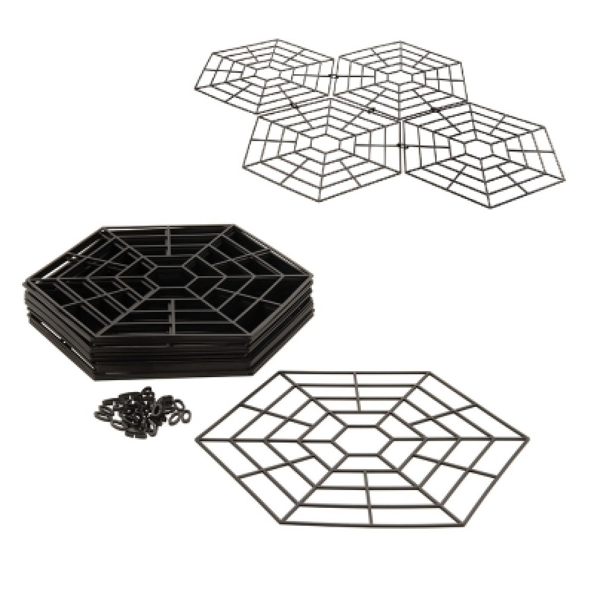 Fixman Floating Fish Pond Protection Grid 20pc Set 462043 | Sealants ...