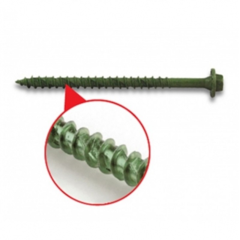 Forgefix Forgefast Torx Hex Flanged Timber Fixing Screw 65mm Box 50 ...