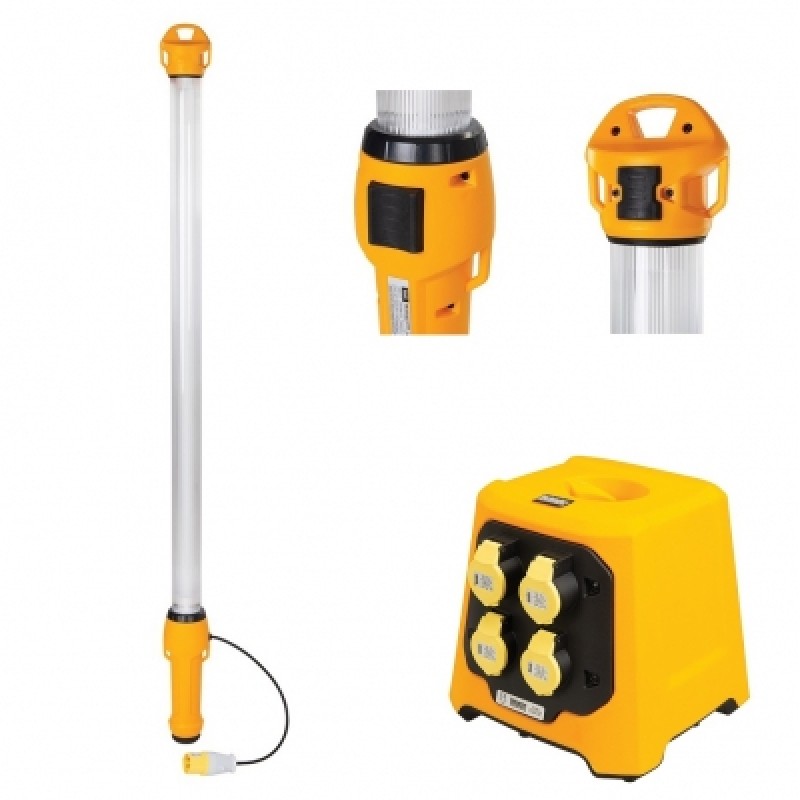 Defender E7126585 110 Volt LED Uplight Site Work Light V3 4ft 110v ...