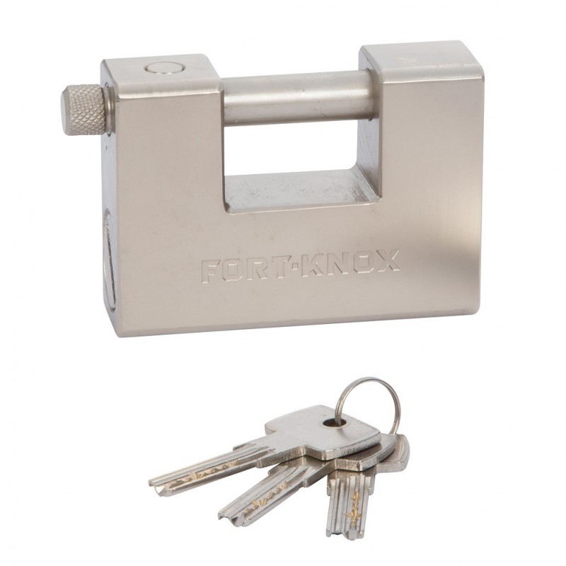 Fort Knox Blue Spot High Security 94mm Shutter C Lock Padlock 77034 ...