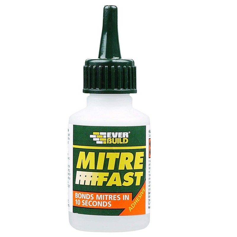 Everbuild Mitre Fast Superglue 50g Super Glue MITREADH5 | Sealants and ...