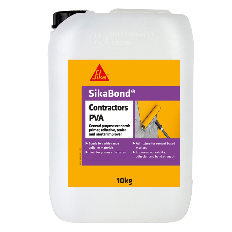 Sika Sikabond Contractors PVA 10kg SKBDCONPVA10 | Sealants and Tools Direct