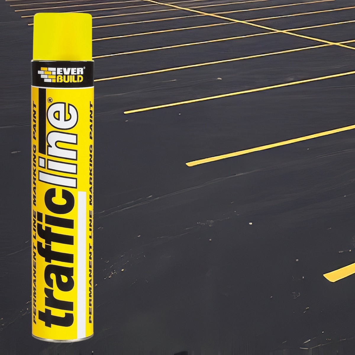Everbuild TrafficLine YELLOW Road Marking Traffic Line Marking Paint ...