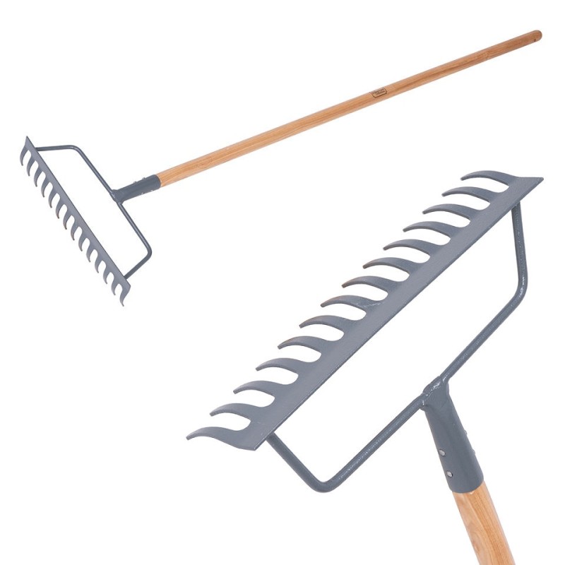 Silverline Somerset Garden Soil Rake Premium Ash 235526 | Sealants and ...