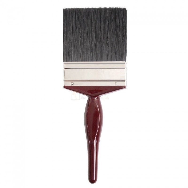 Amtech G4330 Multi Use Synthetic No Bristle Loss Paint Brush 4 inch ...