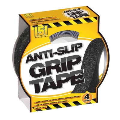 151 Anti-Slip Tape Internal External 25mm Black TT1029 | Sealants and ...