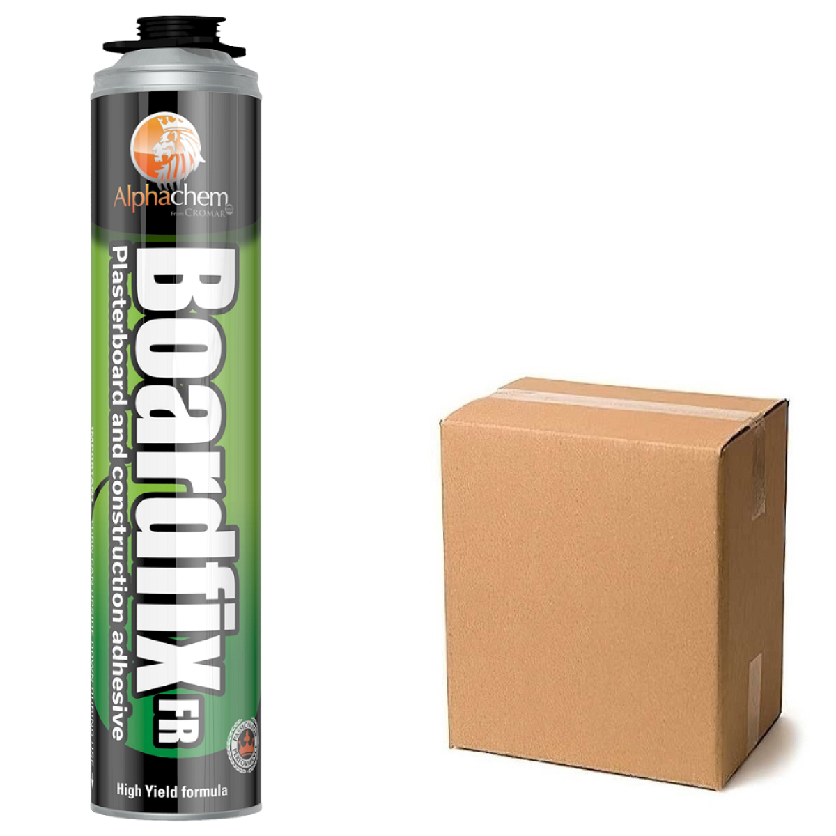 Alpha Chem Boardfix Plasterboard Construction Adhesive Box of 12 ...