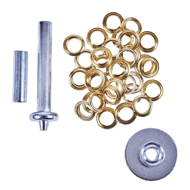 Dekton Grommet Installation Tarpaulin Eyelet Repair Amtech Tool Set ...