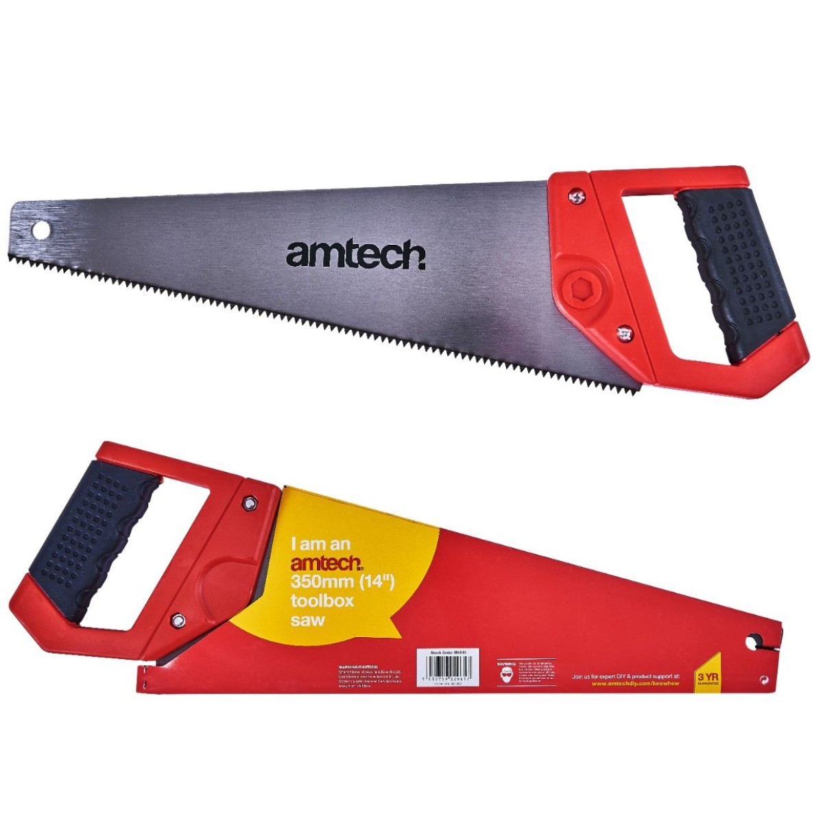 Amtech Toolbox Hand Saw 350mm 14 inch 7tpi M0510 | Sealants and Tools ...