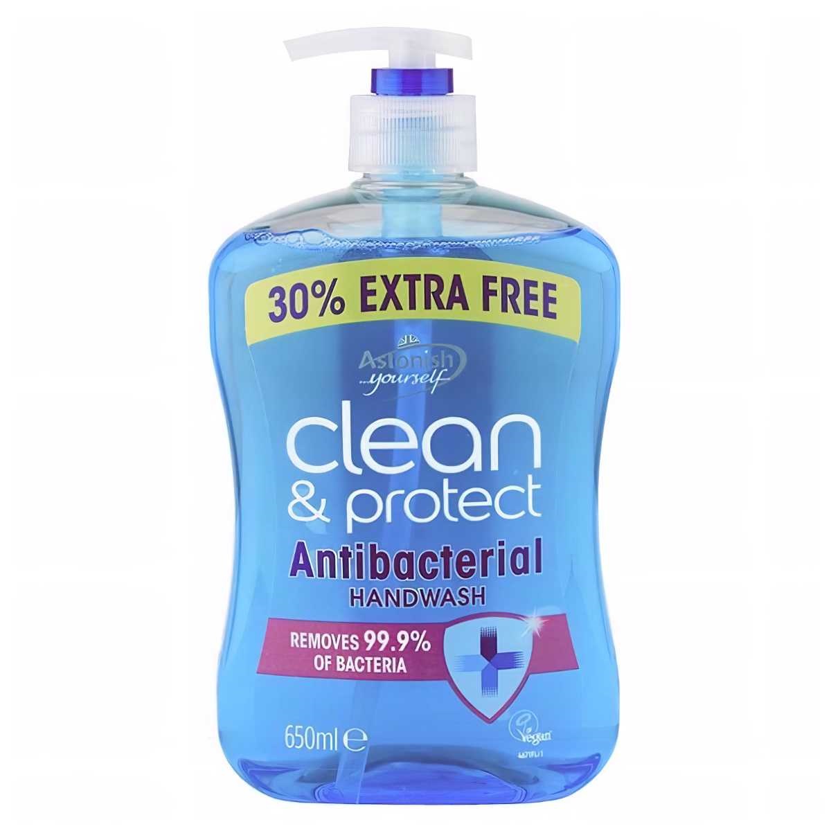 Astonish Hand Wash Antibacterial Clean & Protect Handwash C4671 ...