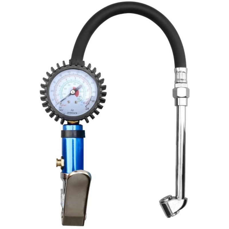 Blue Spot Tools PRO Air Line Tyre Inflator 220PSI Gauge 07905 Bluespot ...