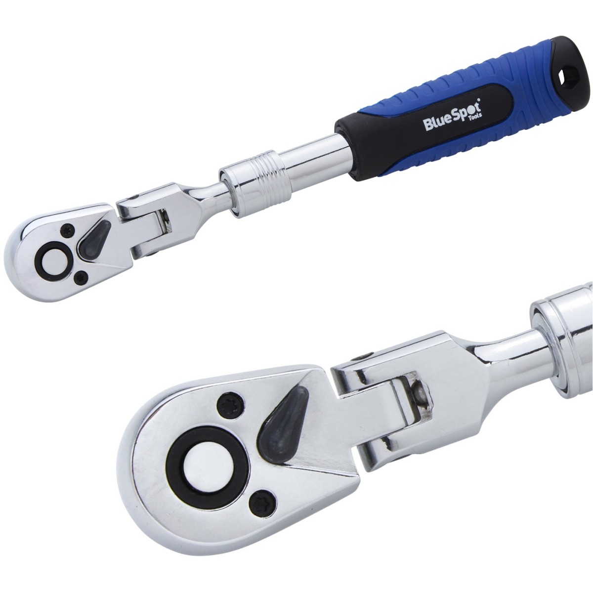 Blue Spot Tools 3/8 inch Telescopic Flexible Hinged Socket Ratchet ...